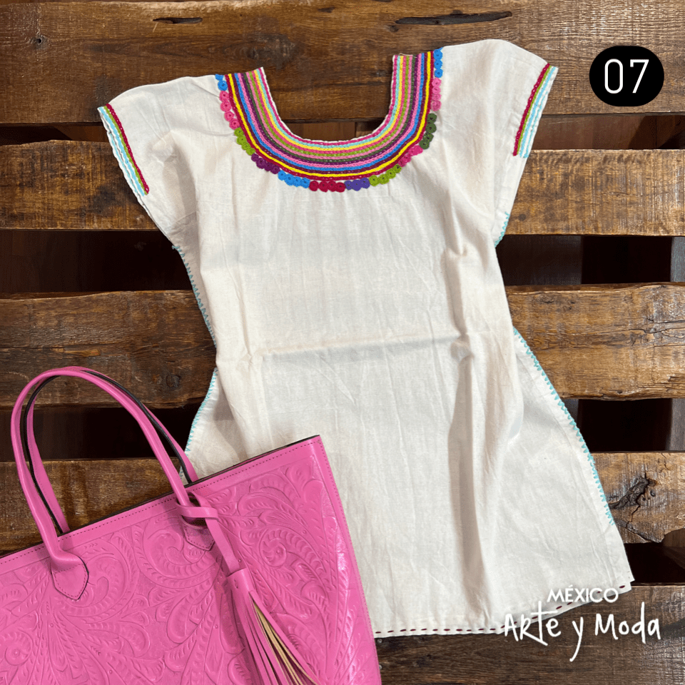 Blusa Chamula Sencilla – Mexico Arte y Moda