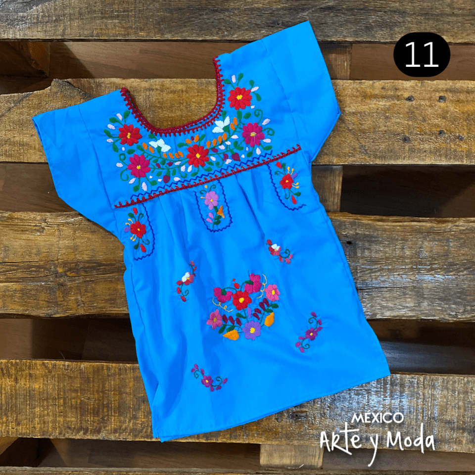 Vestido Infantil Coco – MÉXICO ARTE Y MODA